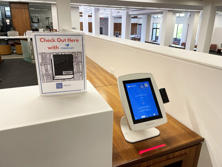 W&L Law Library Launches Mobile Self-Checkout System – The Library at ...